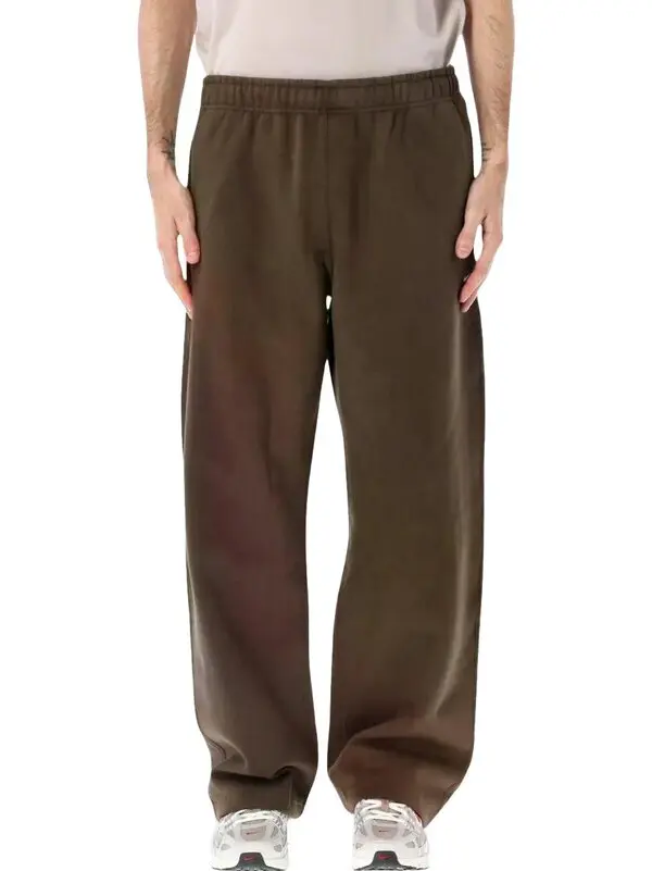 Nike Solo Swoosh Wide-leg Track Pants - Brown