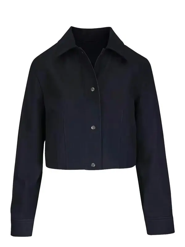 Vince Denim Shirt Jacket - Blue