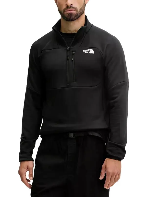 The North Face Quarter-zip Mock-neck Sweatshirt - Black