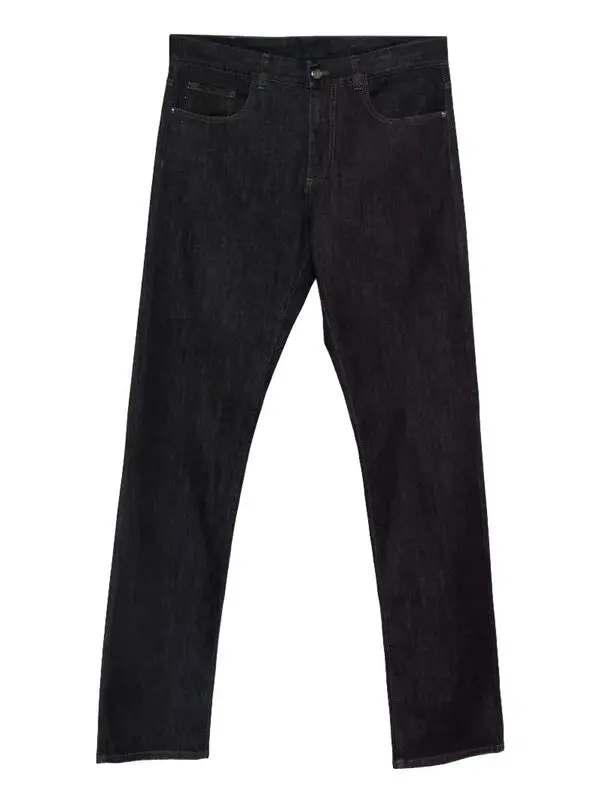 Canali Pocket Cotton Jeans - Blue