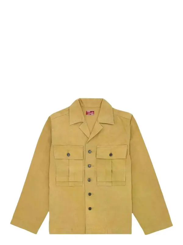 FORTELA Bellows Pocket Button Shirt - Neutrals