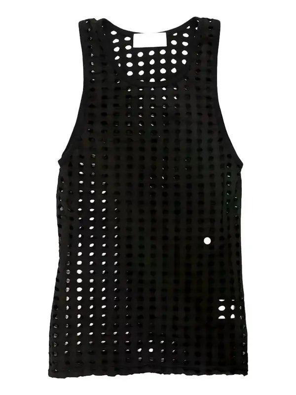 ALEXANDER DIGENOVA Cotton Tank Top - Black