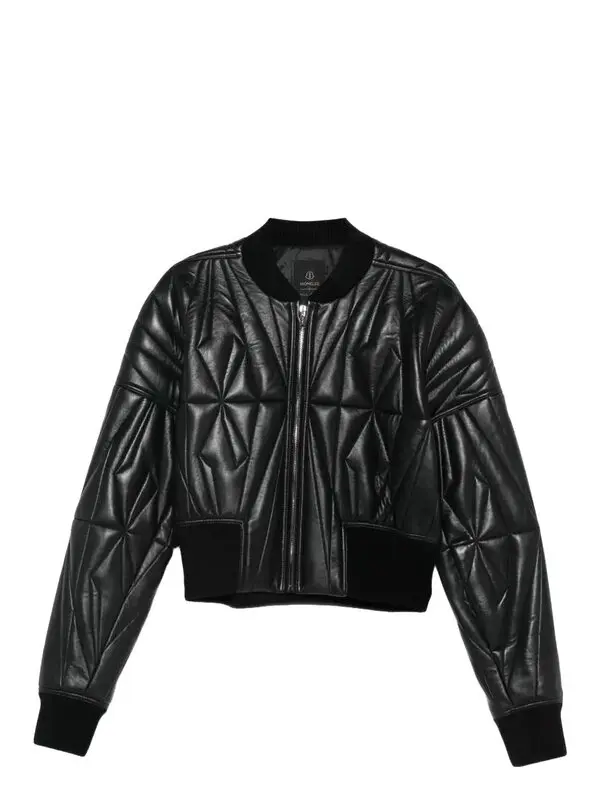 MONCLER + RICK OWENS Quilted Zip Jacket - Black