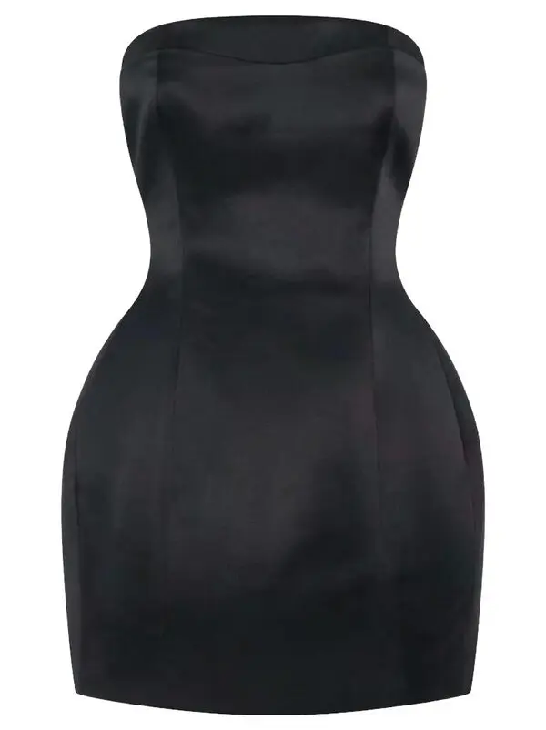NICHOLAS Kaline Strapless Mini Dress - Black