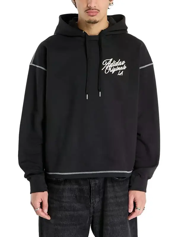 Adidas X La Originals Santa Monica Hoodie - Black