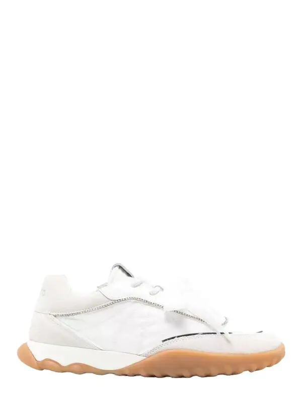 Pinko Gea Panelled Sneakers - White