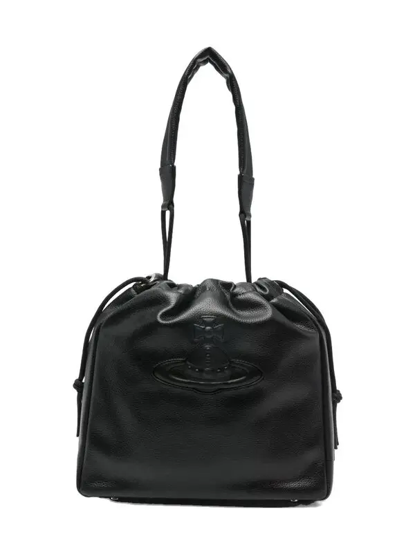 VIVIENNE WESTWOOD Hilary Orb-motif Bucket Bag - Black