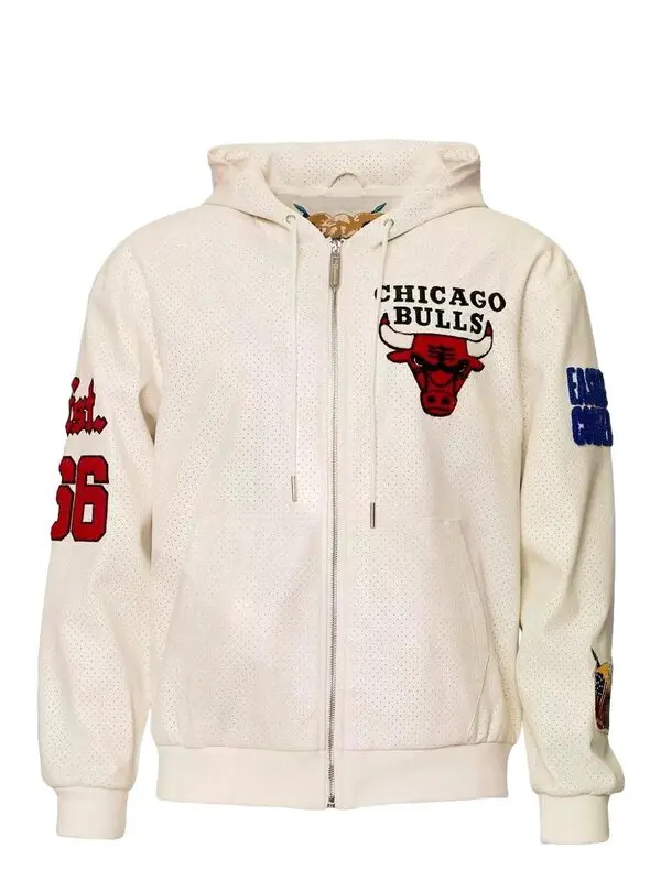 JEFF HAMILTON Hooded Zip-up Jacket - Neutrals