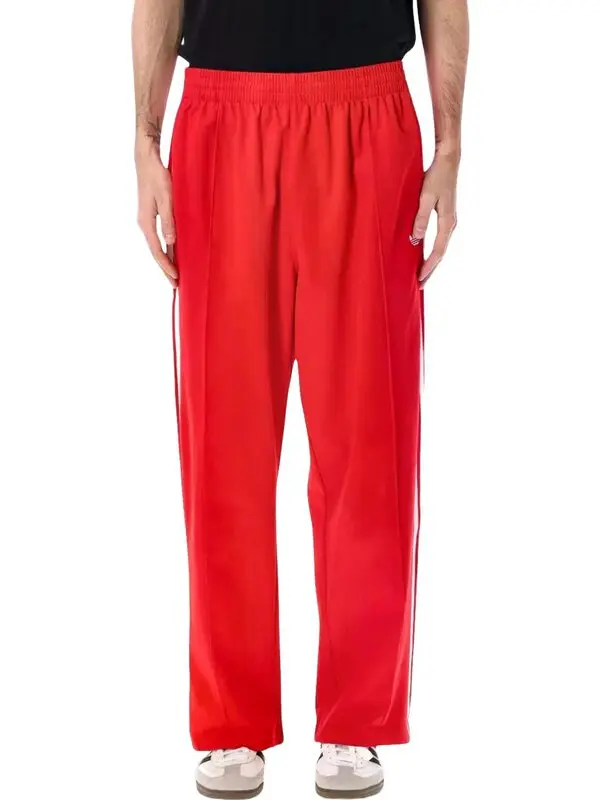Adidas Logo-detail Trousers - Red