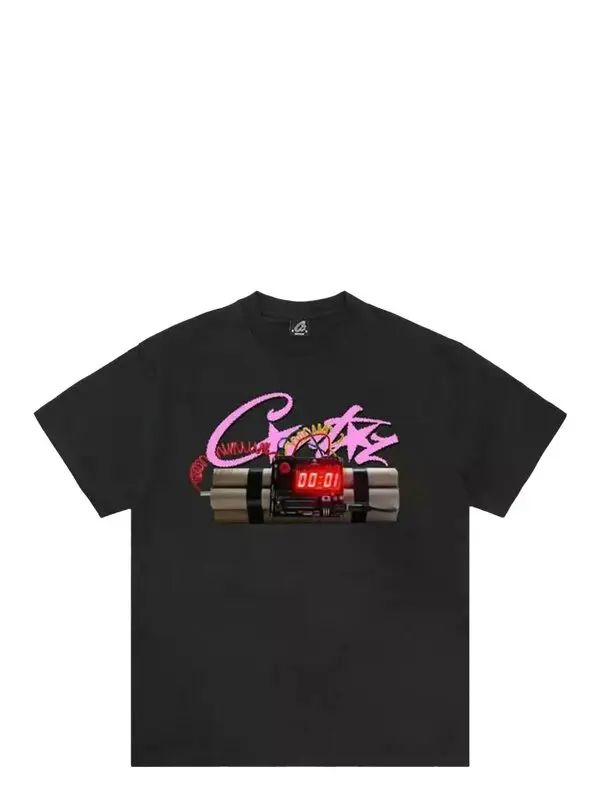 CORTEIZ Print T-shirt - Black