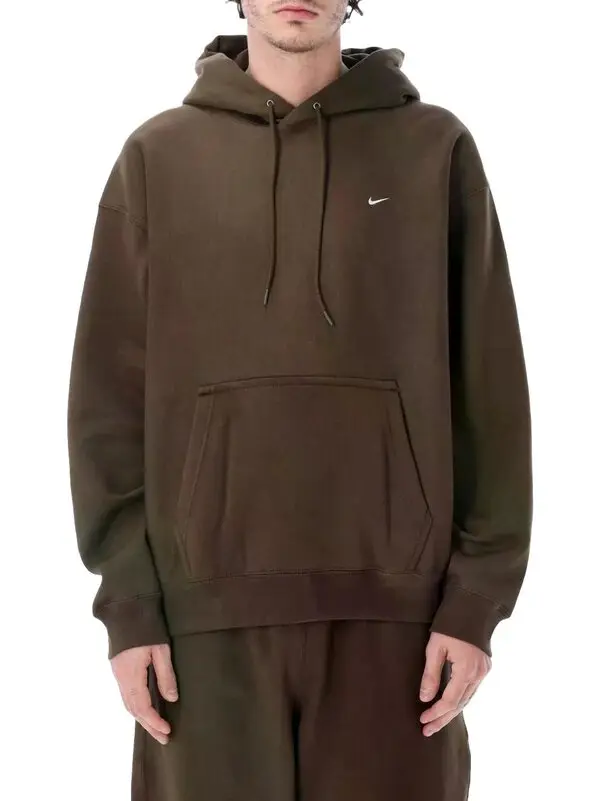 Nike Kangaroo-pocket Hoodie - Brown