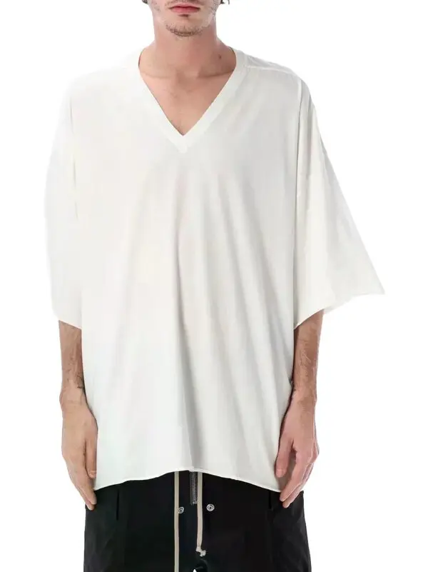 Rick Owens Tommy V-neck T-shirt - White