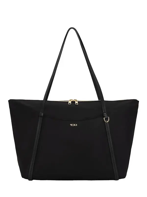 Tumi Q Tote - Black/gold