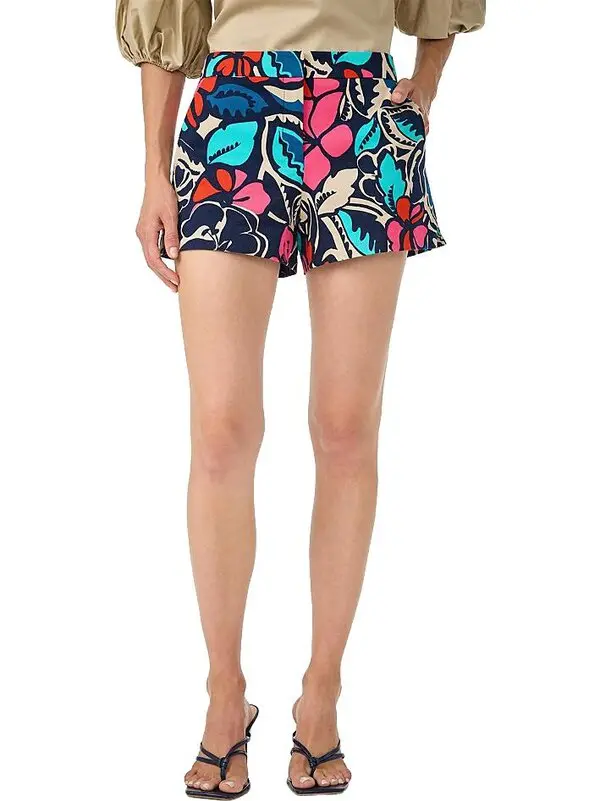 Trina Turk Floral Print Shorts - Multi