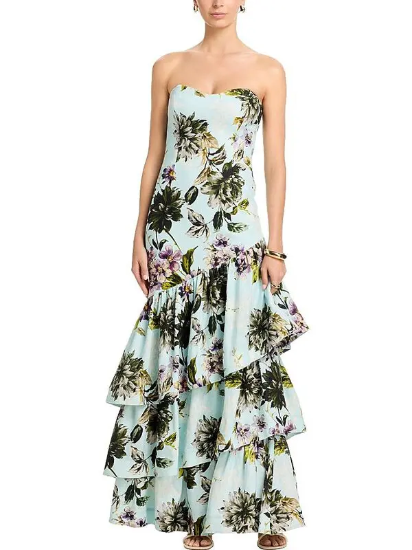 Cara Cara Willa Floral Print Dress - Margaux Bloom Ginger