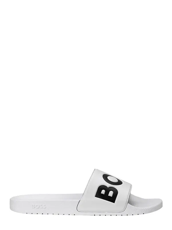 BOSS Aryeh Slide Sandals - Natural