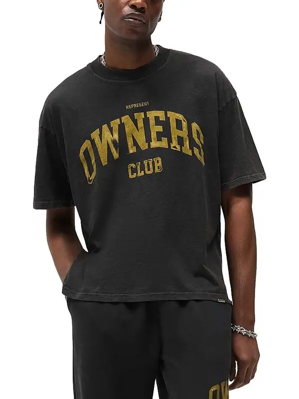 REPRESENT Owners Club Logo T-shirt - Black