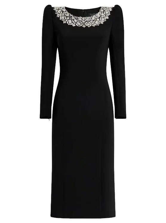 Jenny Packham Jacquetta Cocktail Dress - Liquorice
