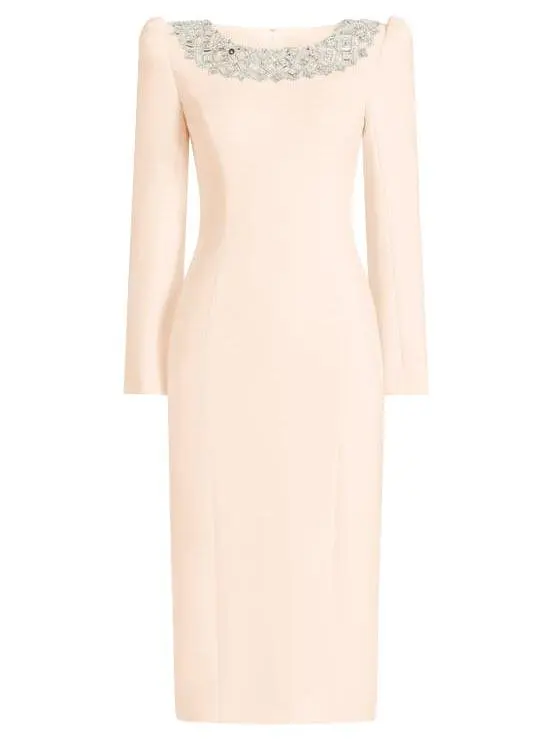 Jenny Packham Jacquetta Cocktail Dress - Morganite