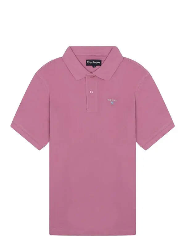 Barbour Polo With Logo - Pink