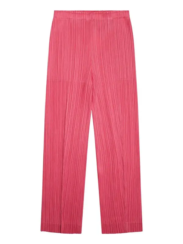 Issey Miyake Pleated Trousers - Pink