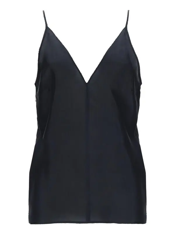 ALYSI Silk Camisole - Black