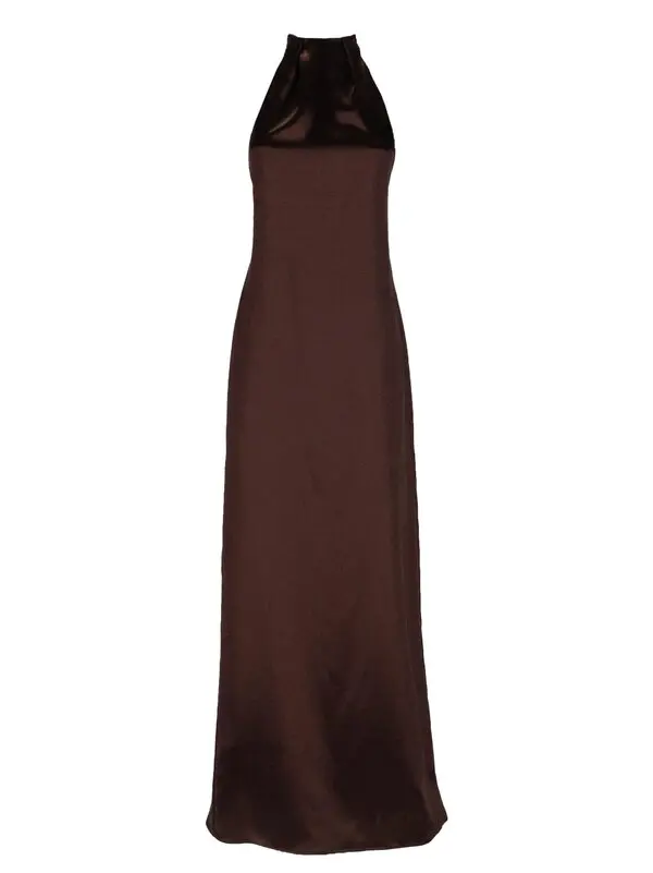 ALYSI Sleeveless Maxi Dress - Brown
