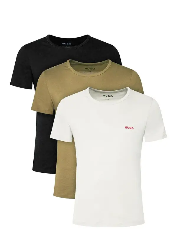Hugo Set Of Three T-shirts - Multicolour