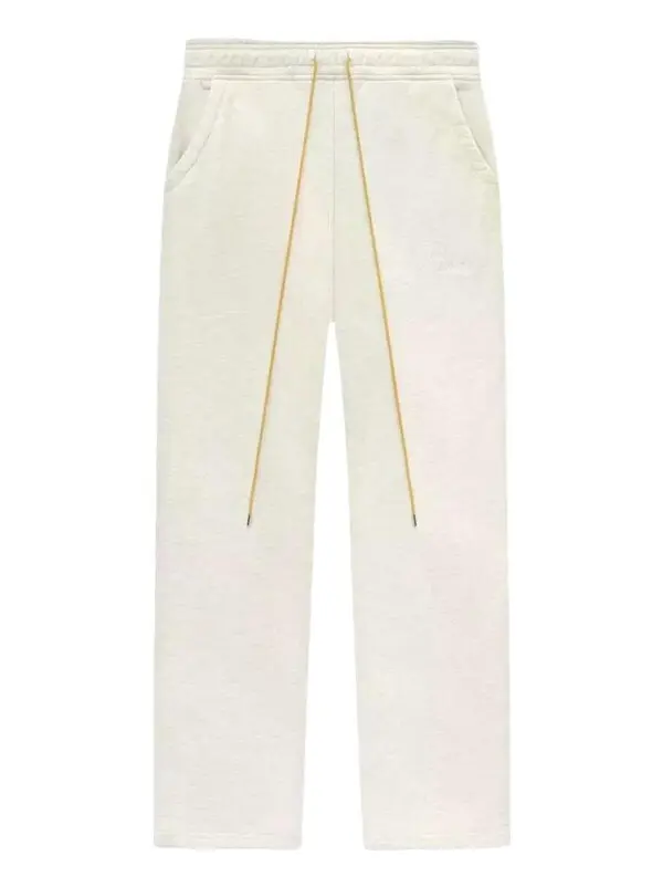 Rhude Script Logo-print Track Pants - Neutrals