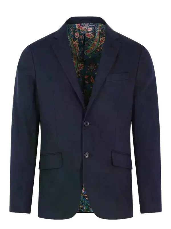 Etro Button-up Blazer - Blue