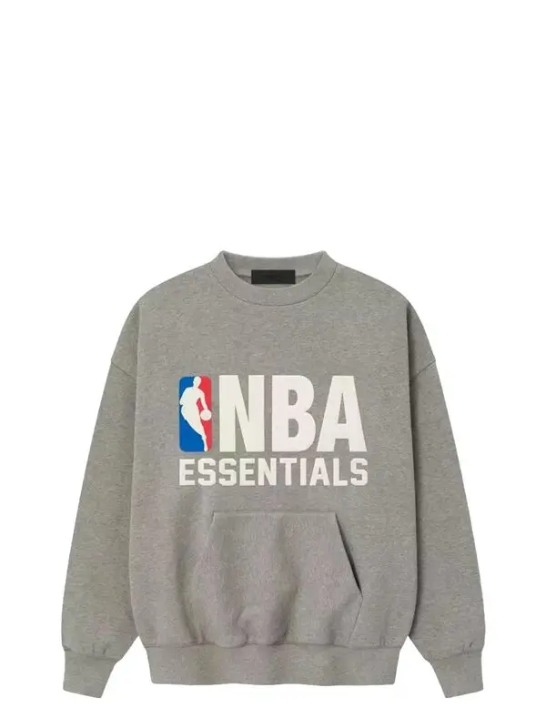 Fear Of God X Nba Sport Sweatshirt - Grey