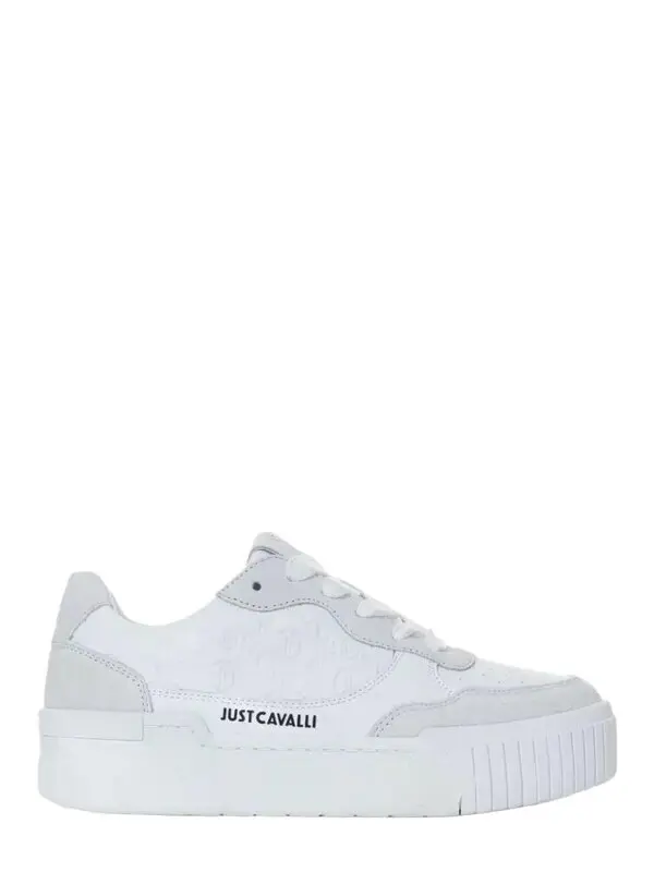 Just Cavalli Logo-print Sneakers - White