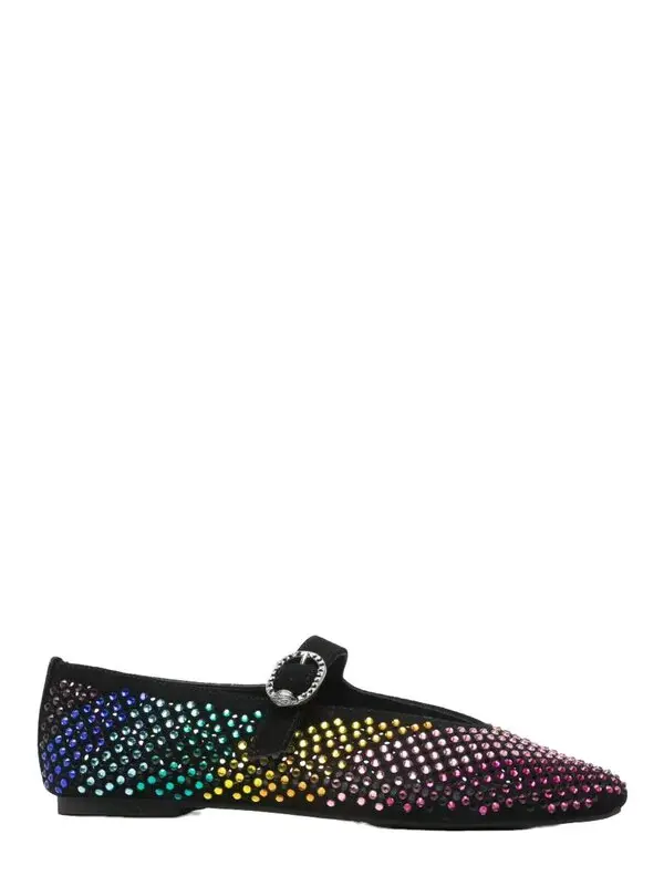 Kurt Geiger Embellished Flat Pumps - Black