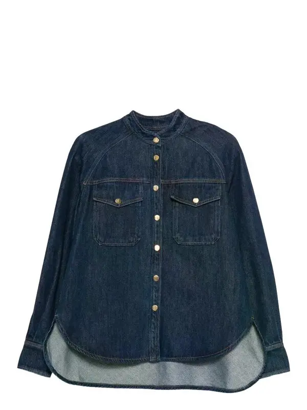 FORTE_FORTE Denim Shirt - Blue