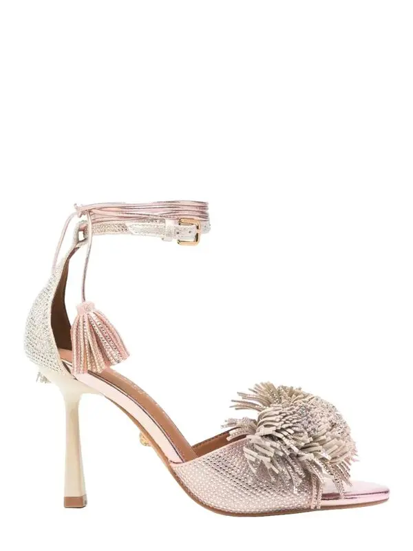Kurt Geiger Tassel-embellished Heeled Sandals - Pink