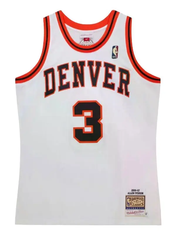 Mitchell & Ness Nuggets 2006 Allen Iverson Jersey - White