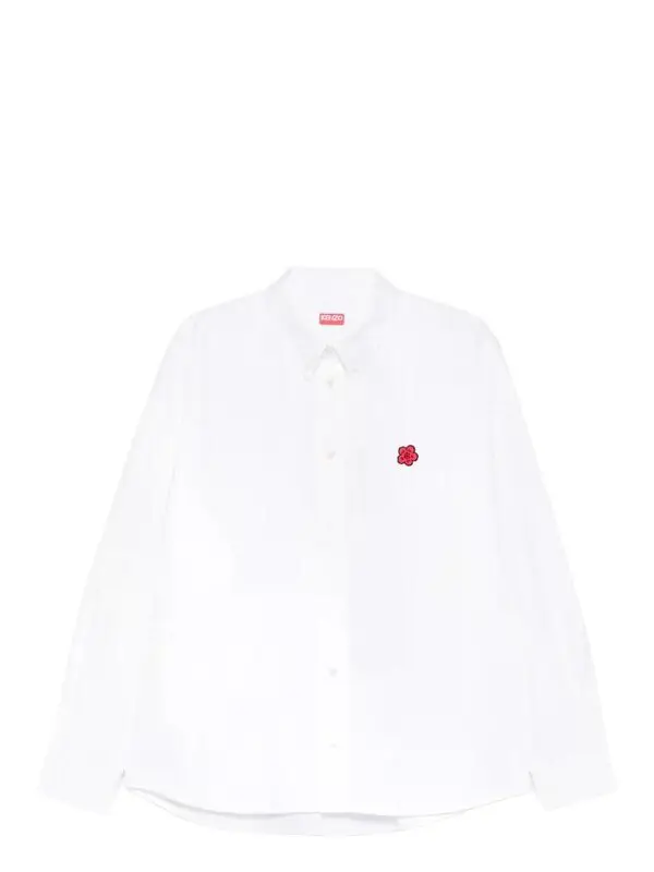 Kenzo Flower-motif Shirt - White