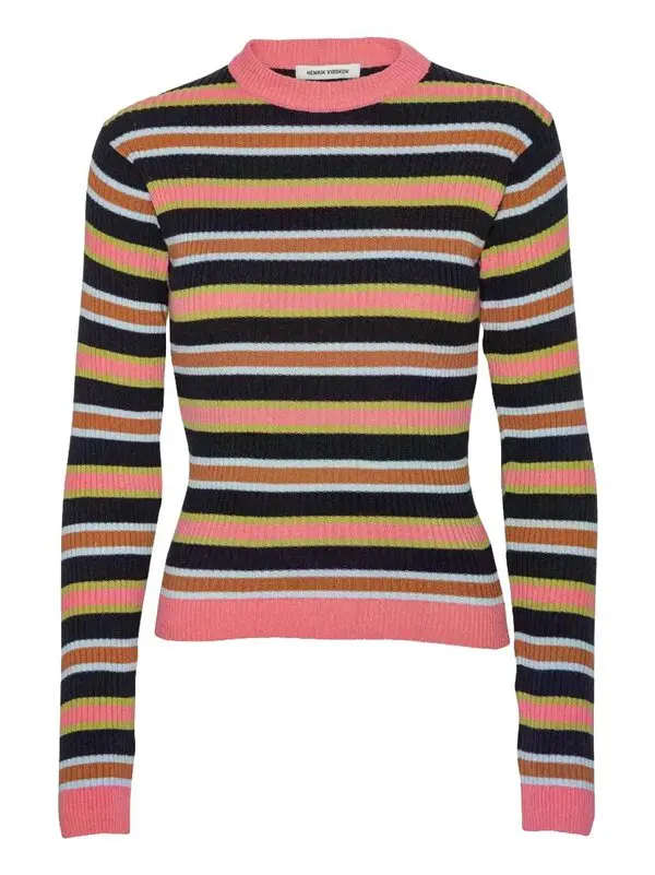 Henrik Vibskov Striped Sweater - Blue