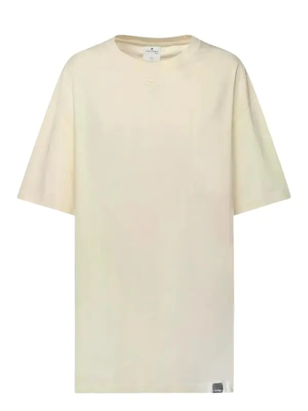 COURREGES Short-sleeve T-shirt - Neutrals