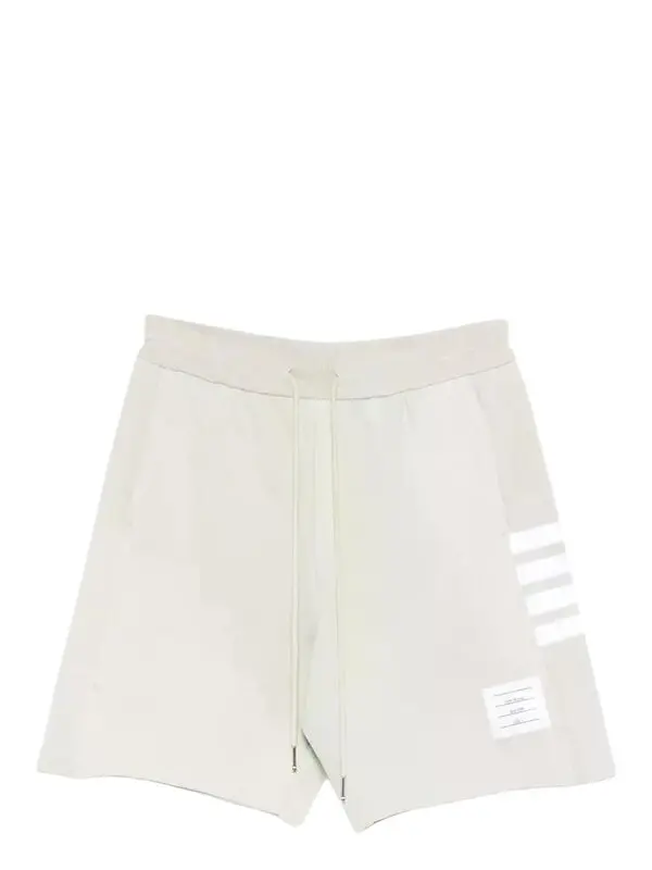 Thom Browne Striped Track Shorts - Neutrals