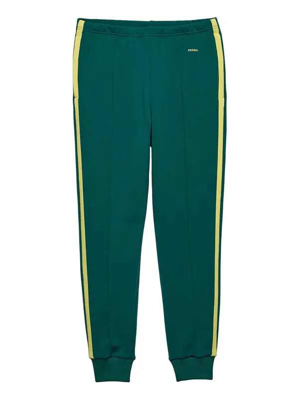 Prada Technical Fabric Pants - Green
