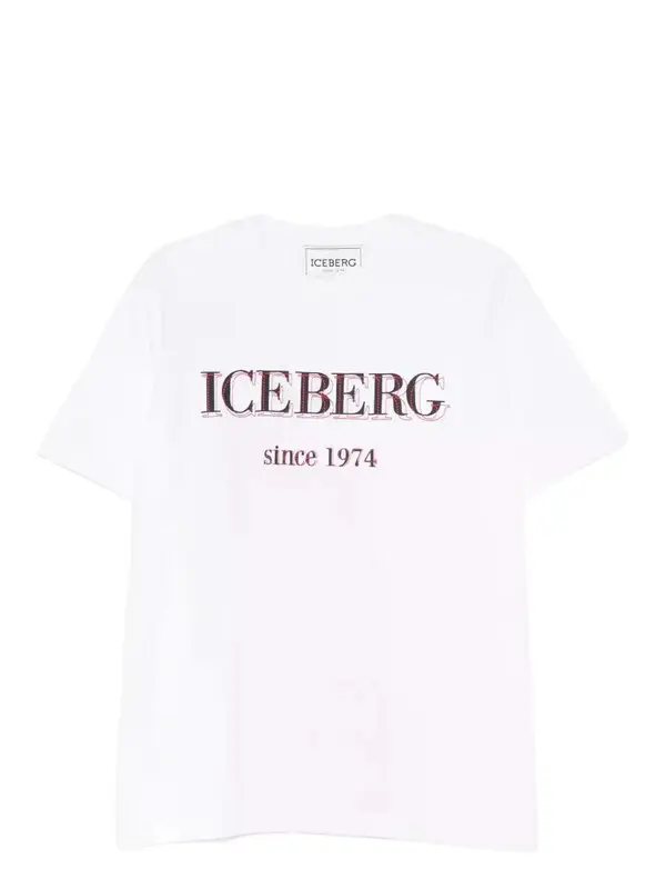 Iceberg Logo T-shirt - White