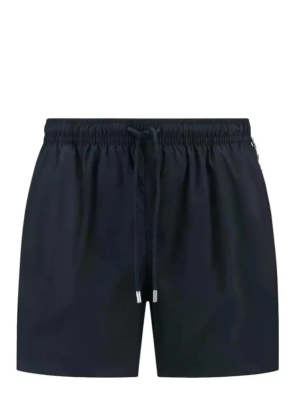 Fedeli Drawstring Swim Shorts - Blue