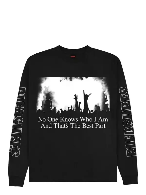 PLEASURES Incognito Long-sleeve T-shirt - Black