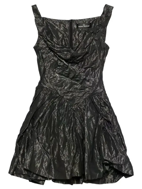 VIVIENNE WESTWOOD Draped Pleated Dress - Black