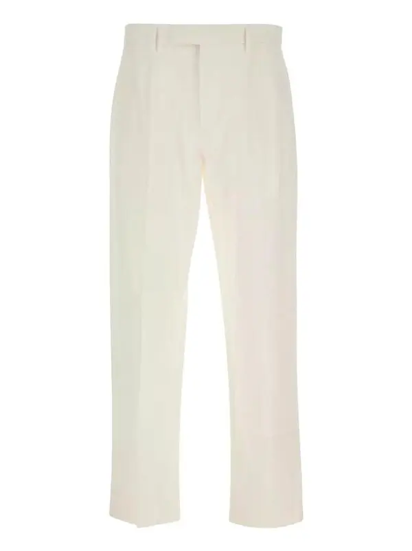 Zegna Belt-loops Trousers - White