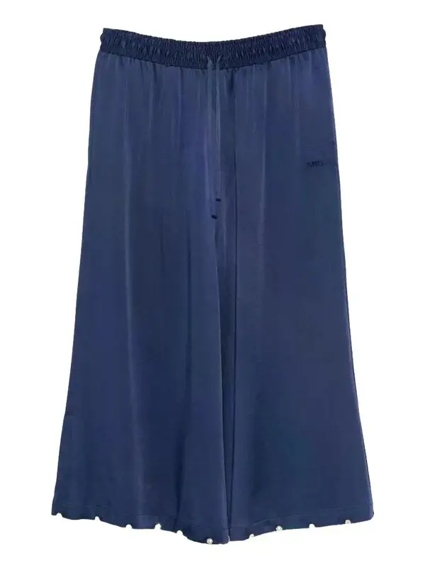 Stella McCartney Beaded-trim Trousers - Blue
