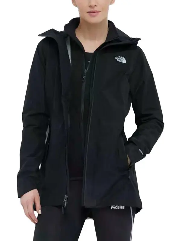 The North Face Hooded Zip-up Jacket - Black