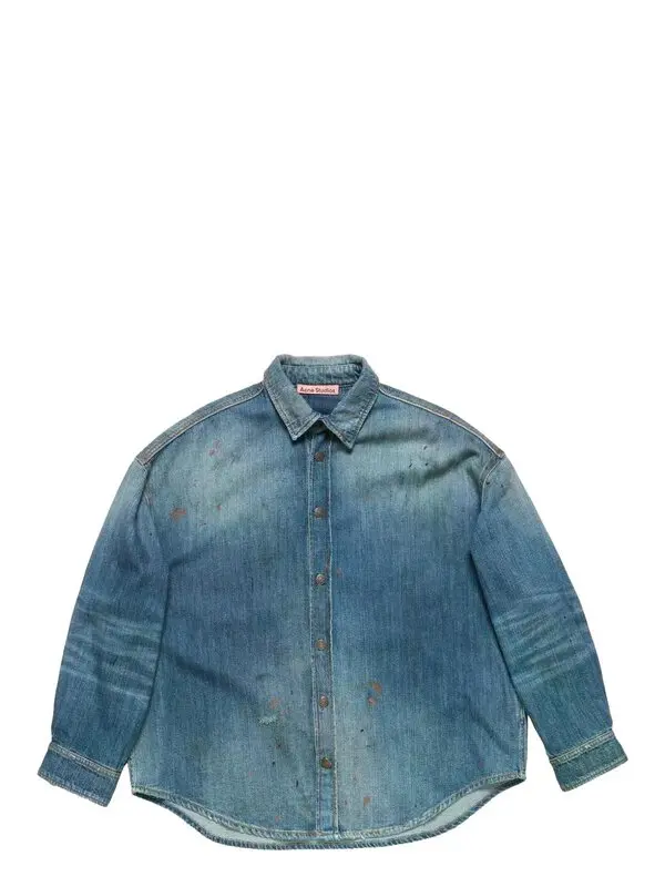 Acne Studios Button-front Denim Shirt - Blue