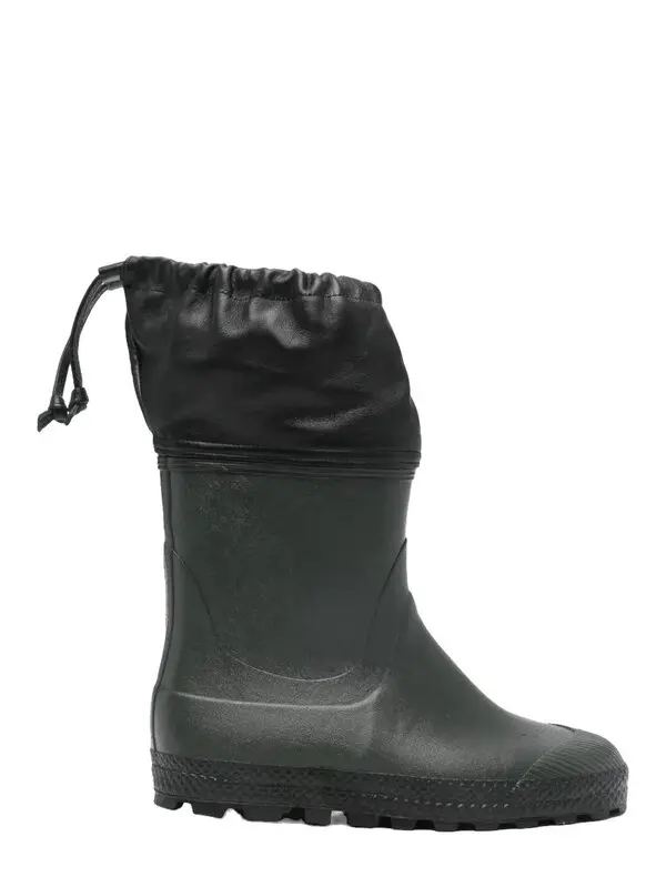 RIER Drawstring Rain Boots - Green